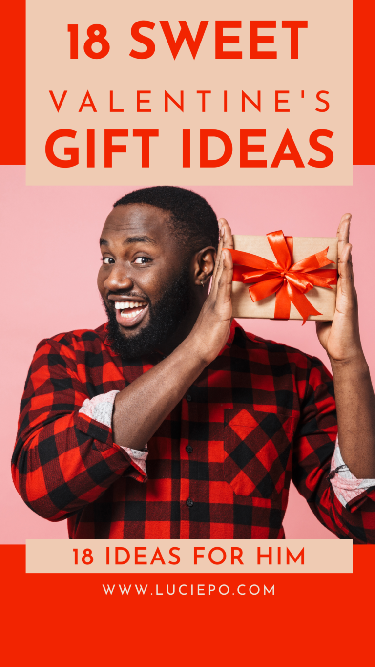 18 Sweet Valentines Day Gift Ideas For Him - Lucie Po