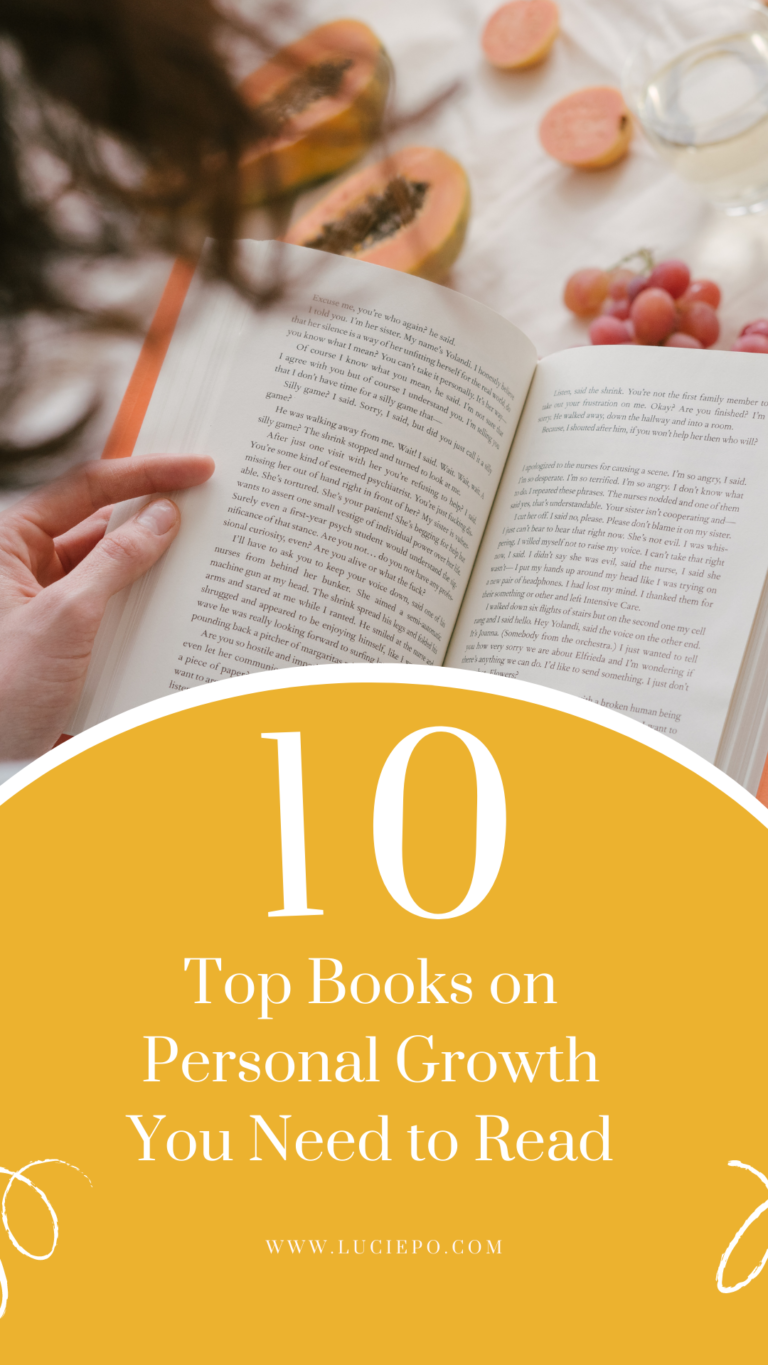 The Top 10 Books on Personal Growth You Need to Read - Lucie Po